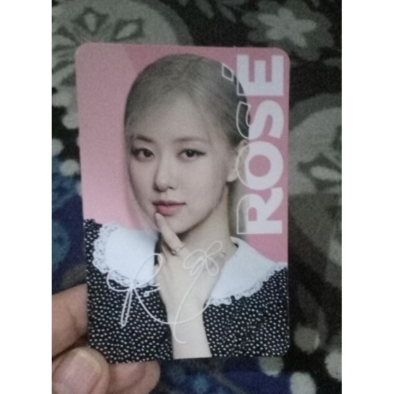 Photocard x Oreo blackpink ROSE | Shopee Malaysia
