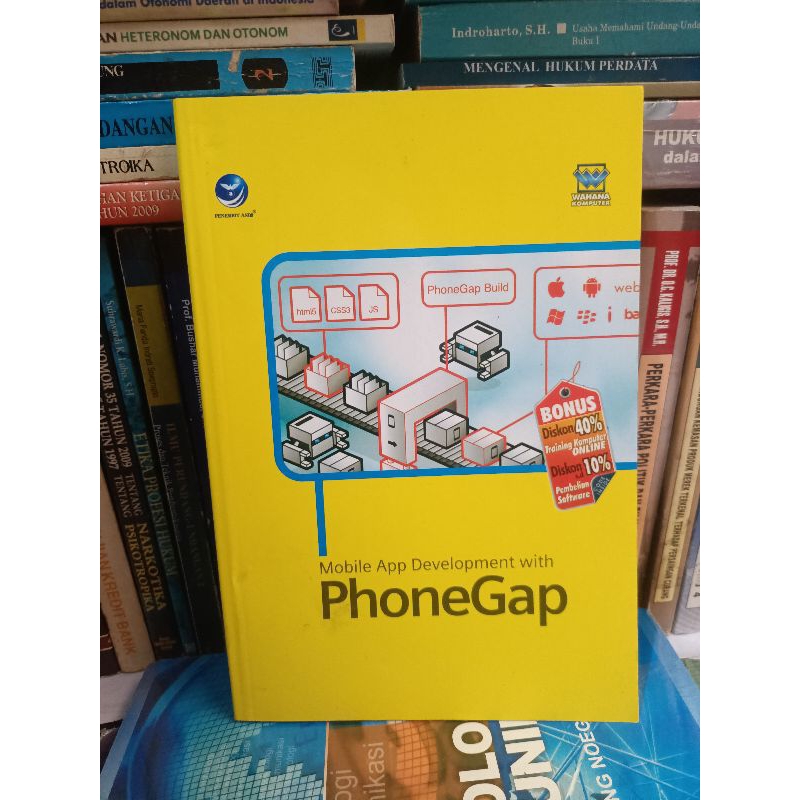 Original Book Mobile APP Development With PhoneGap | Shopee Malaysia
