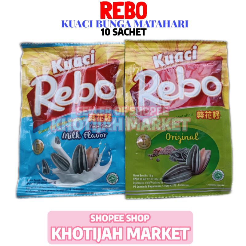 Kuaci Rebo 10 Sachets (13 GR) | Shopee Malaysia