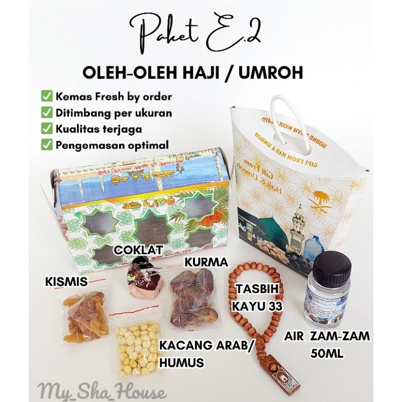 Package E2 By haji umroh quality dates raisins arabic beans chocolate ...