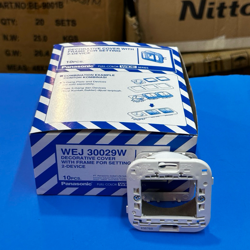 Panasonic cover In frame For Switch And Combination (wej30029w ...