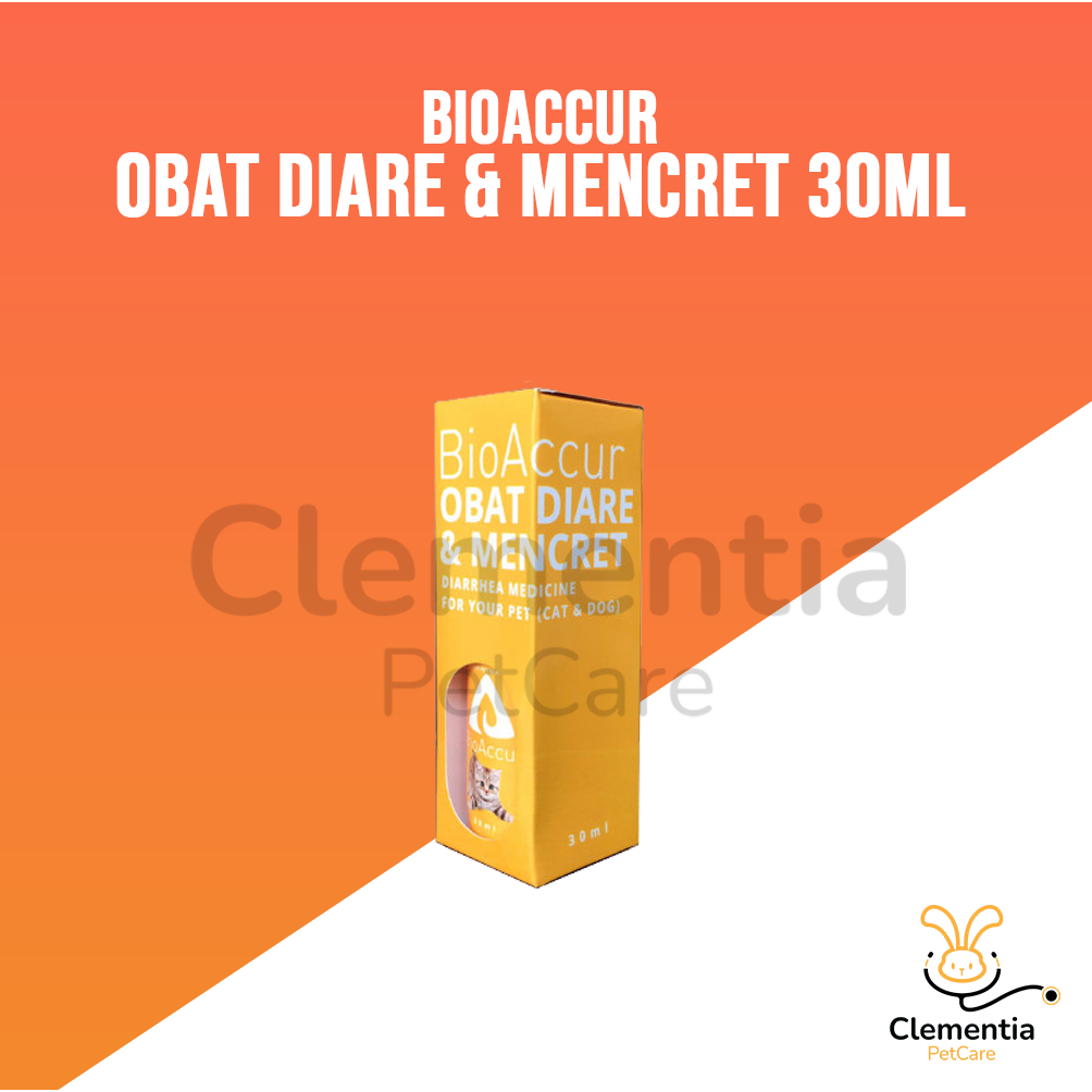 Bioaccur Diarrhea & Mencret Medicine 30ml For Cats And Dogs | Shopee ...
