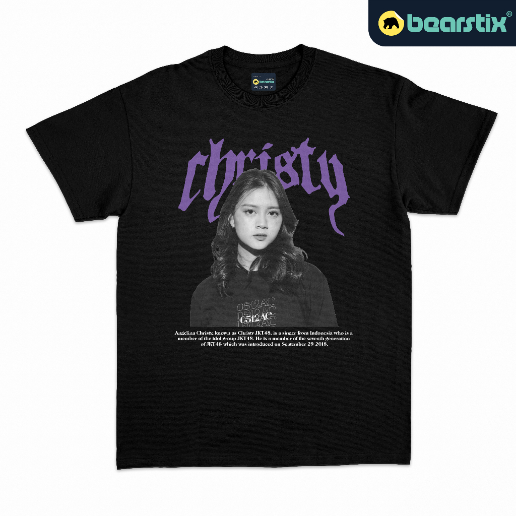 BEARSTIX - Christy JKT48 Tshirt - Oshi T-shirt - Wota Shirt - JKT48 New ...