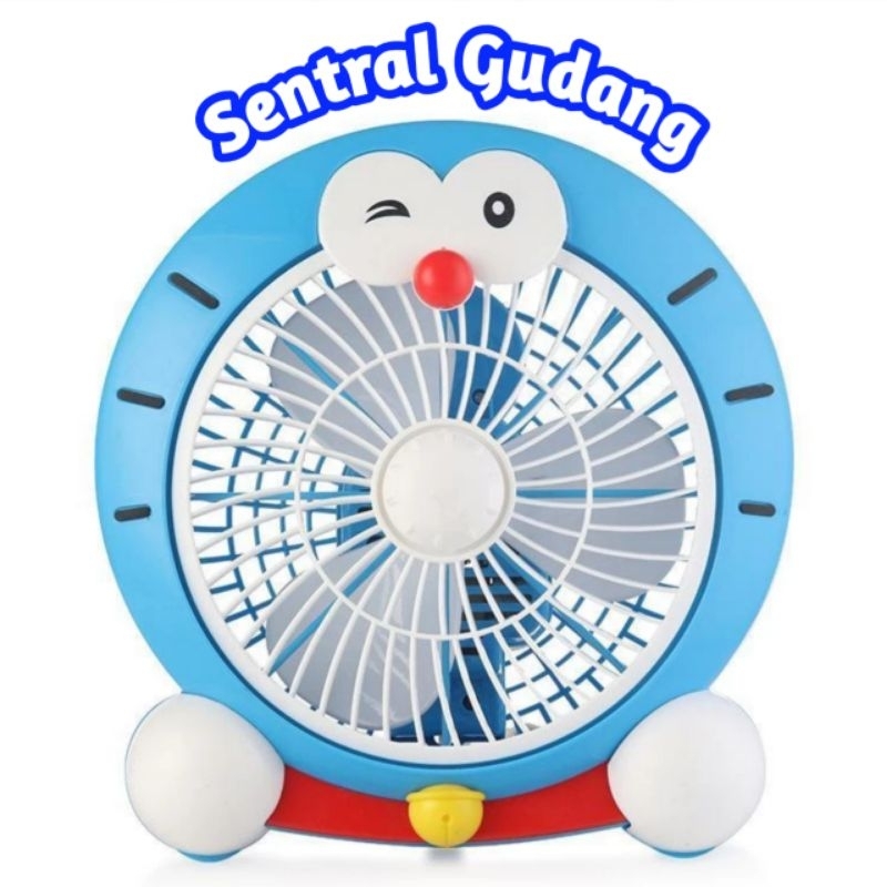 Doraemon Hello Kitty Minion Mini Character Fan | Shopee Malaysia