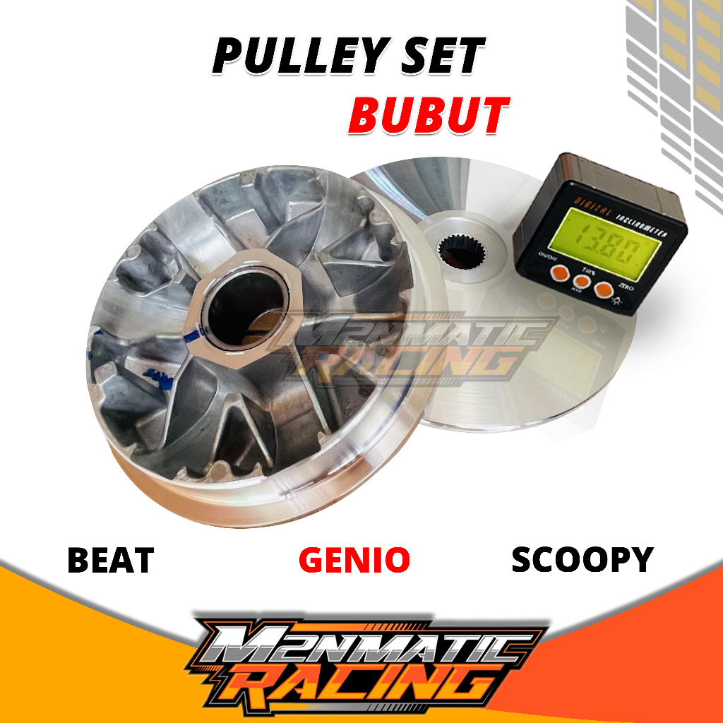 Pulley SET BEAT Lathe House ROLLER HONDA GENIO UPGRADE CVT Dredge ...