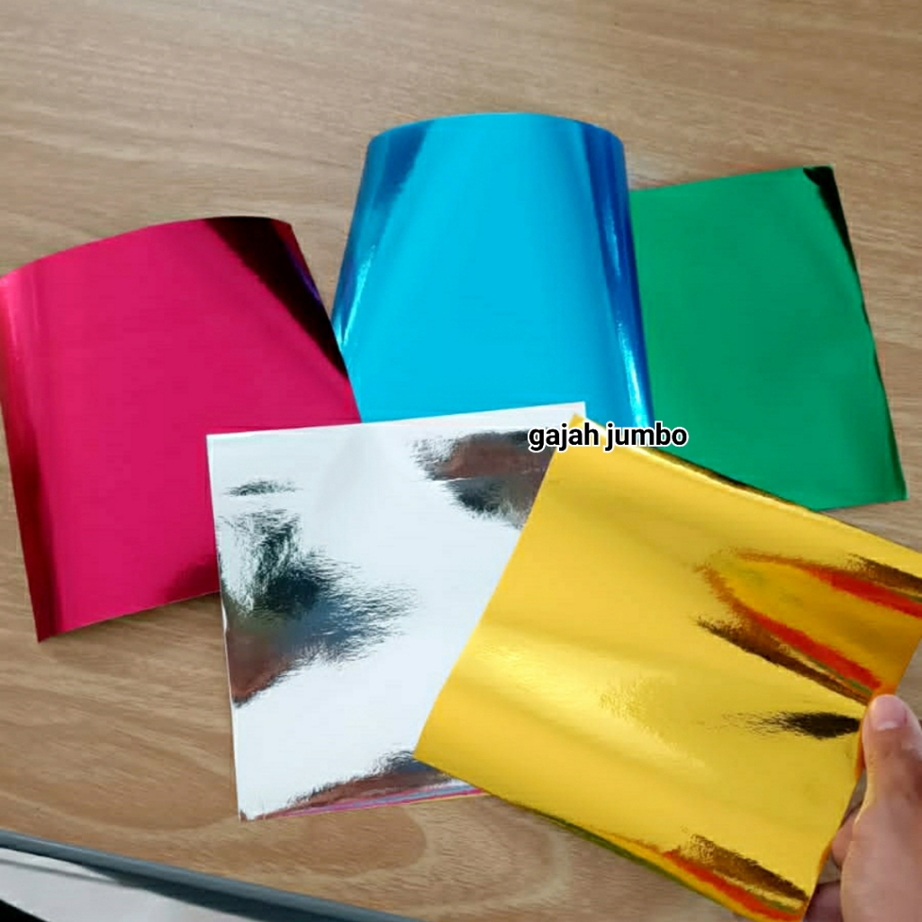 Metallic Origami Folding Paper Glossy Color 14 16 cm Glossy Metallic ...