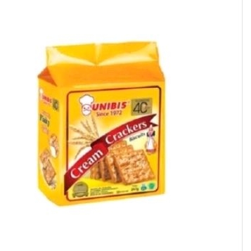 Unibis CREAM CRACKERS / SALTED / GABIN SALTED / UNIBIS FRESH | Shopee ...