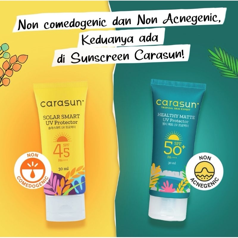 CARASUN Solar Smart | UV Light New | Healthy Matte UV Protector Spf 45 ...
