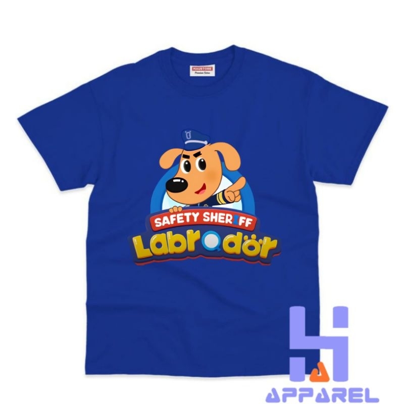 CHILDREN'S CLOTHES SHERIFF LABRADOR CHILDREN'S T-SHIRTS | Shopee Malaysia