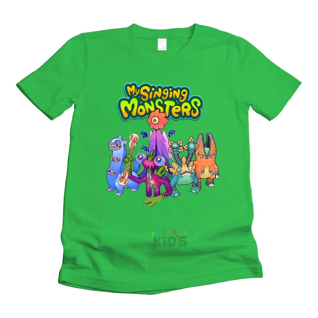 (FREE Name) Children's T-Shirt With The Latest MY SINGING MONSTER ...