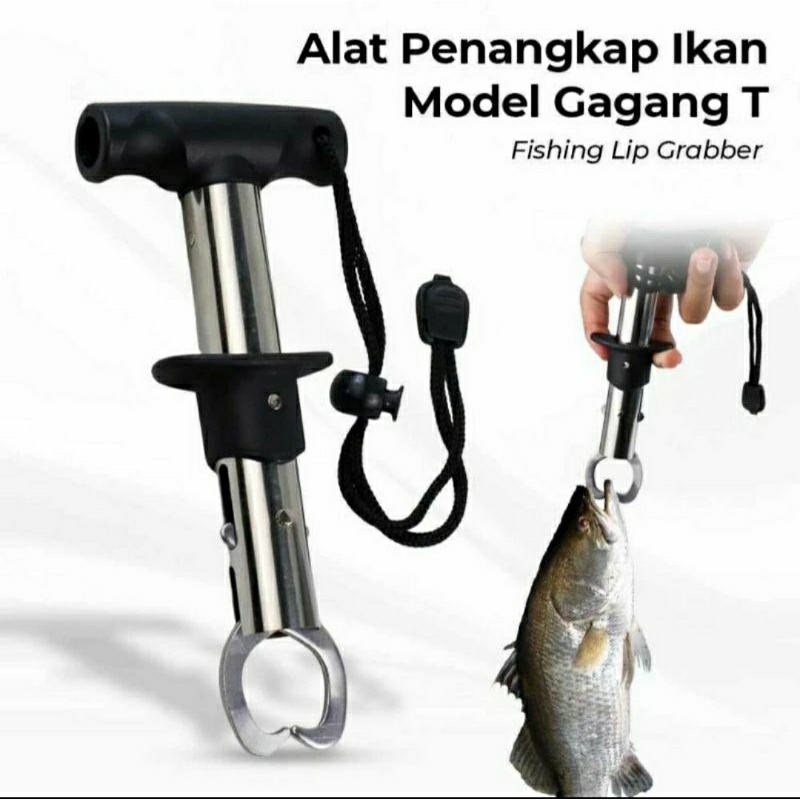 Lip Grabber Fishing stainless steel fish mouth clamp tool | Shopee Malaysia