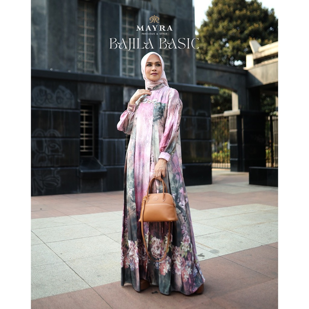 Mayra Indonesia Basic Dress Bajila | Shopee Malaysia