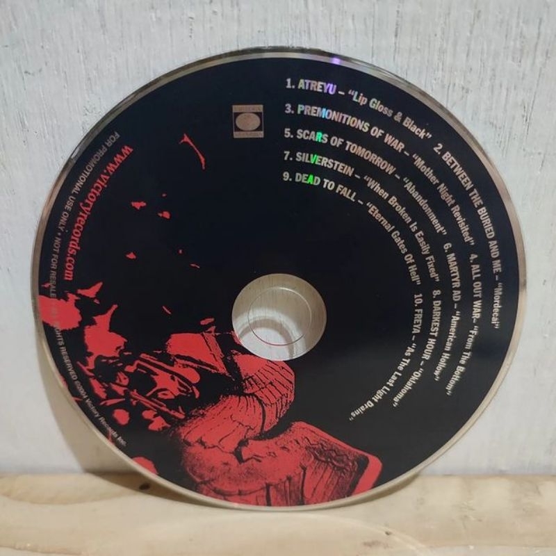 Victory RECORDS Metal Compilation CD (ATREYU, DARKEST HOUR, FREYA, and ...