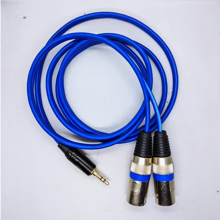 3.5mm jack to xlr male 3pin aux mini stereo to jack canon jack input hp ...