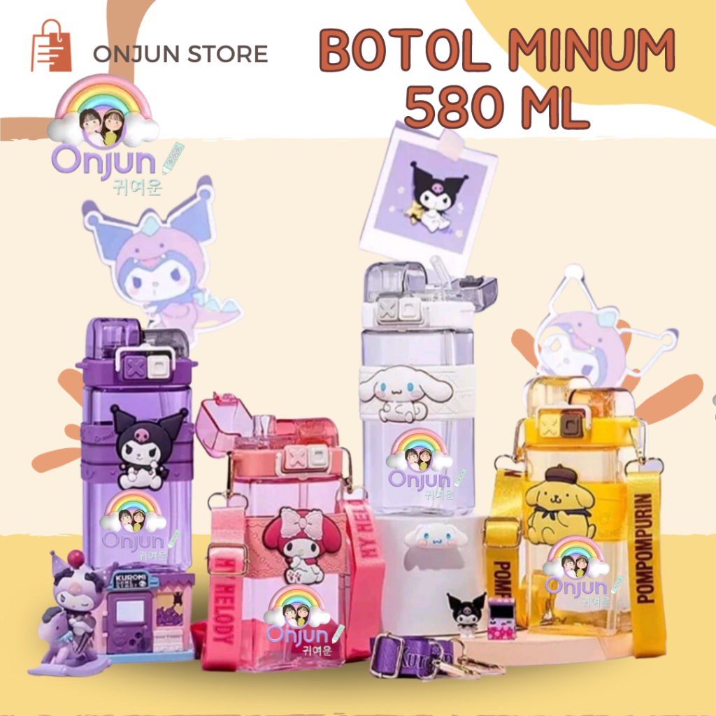 Onjun Store - Two Function Drinking Bottle/ Gulp Drinking Bottle/Drink Bottle MELODY CINNAMOROLL ...