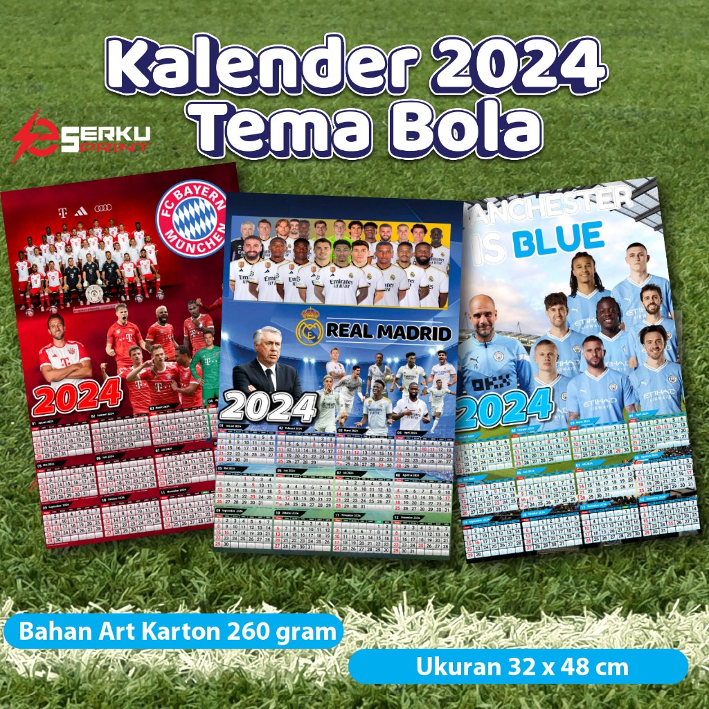 Ball Calendar 2024 | Shopee Malaysia