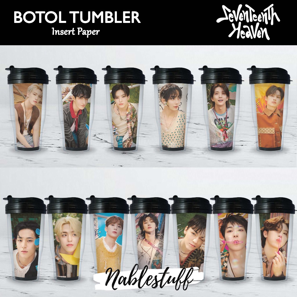 Seventeen Seventeen Heaven PM Tumbler Bottle 2:14 Ver // Insert Paper ...