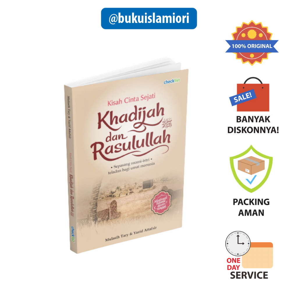 Islamic History Book The Story of True Love Khadijah & Rasulullah SAW ...