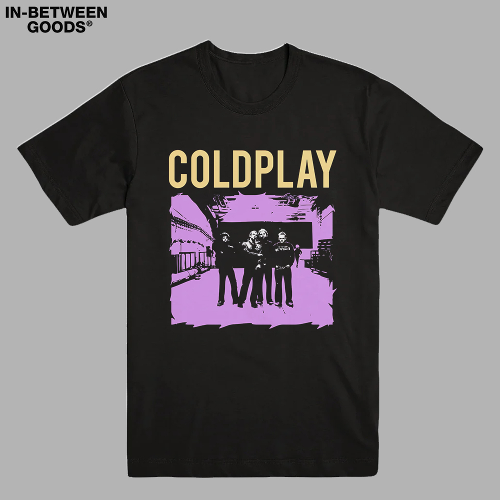 COLDPLAY - SKETCH | BAND T-SHIRT | MERCHANDISE | Shopee Malaysia