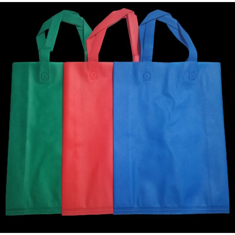 MERAH HIJAU Spunbond Goodie Bag 30x40 Red Blue Green | Shopee Malaysia