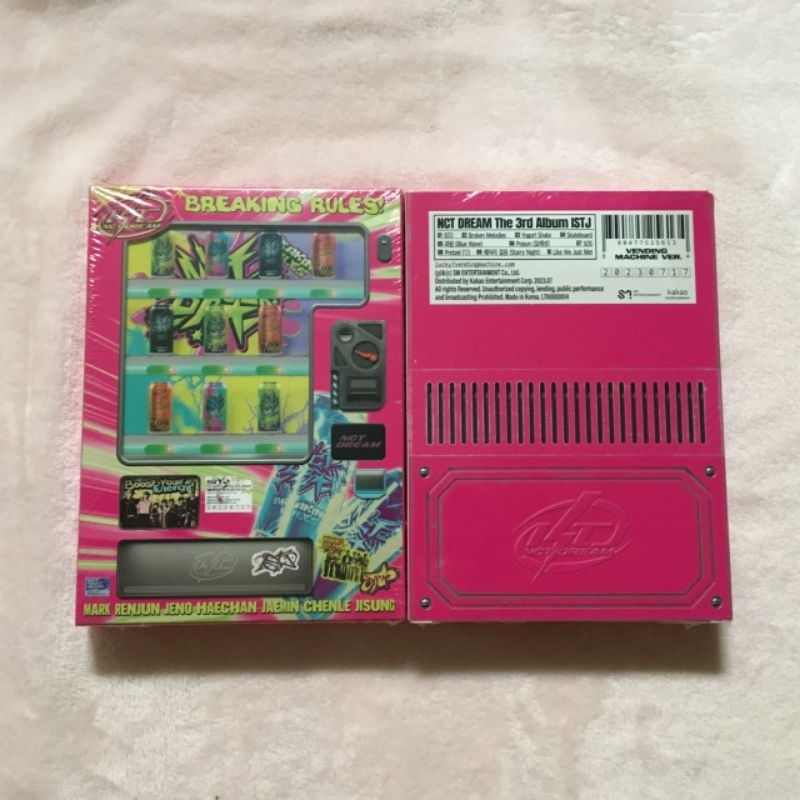 Vending Machine ver. Nct DREAM "ISTJ Album" | Shopee Malaysia