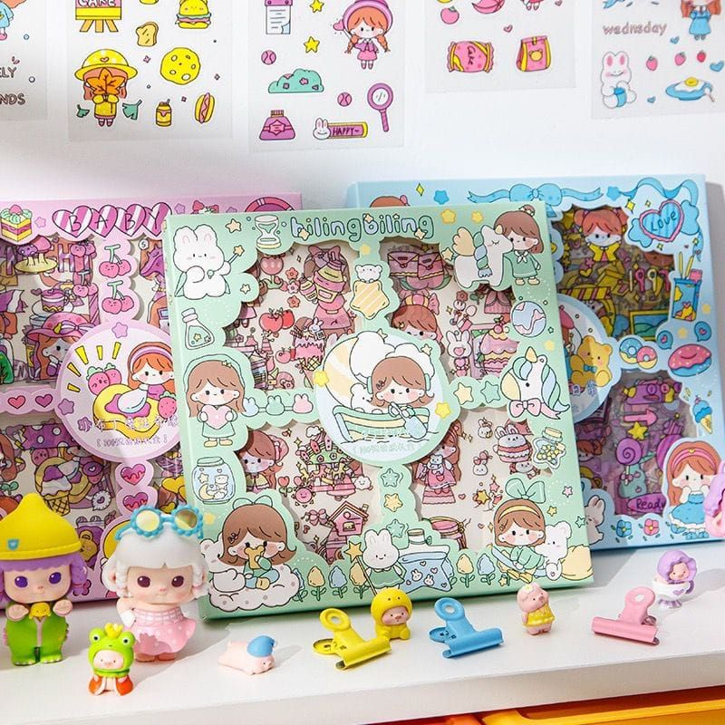 Momo Rainbow Sticker (100pcs) Sticker Waterproof Sticker Momo Can Box ...