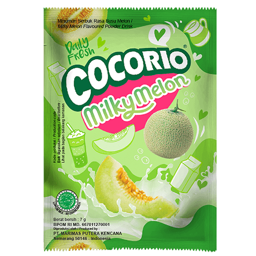 Mouseman - COCORIO Milky Melon Drink Melon Milk Powder 7gr 1pcs ...