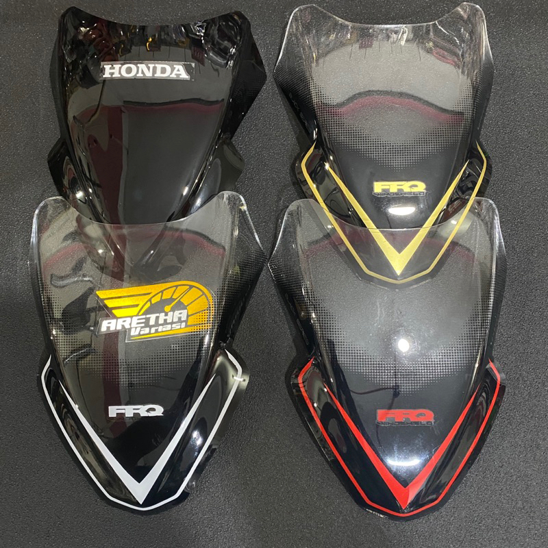 HITAM Visor VARIO 160 ABS NEW 2022 Black MODEL Like ORIGINAL HONDA NEW ...