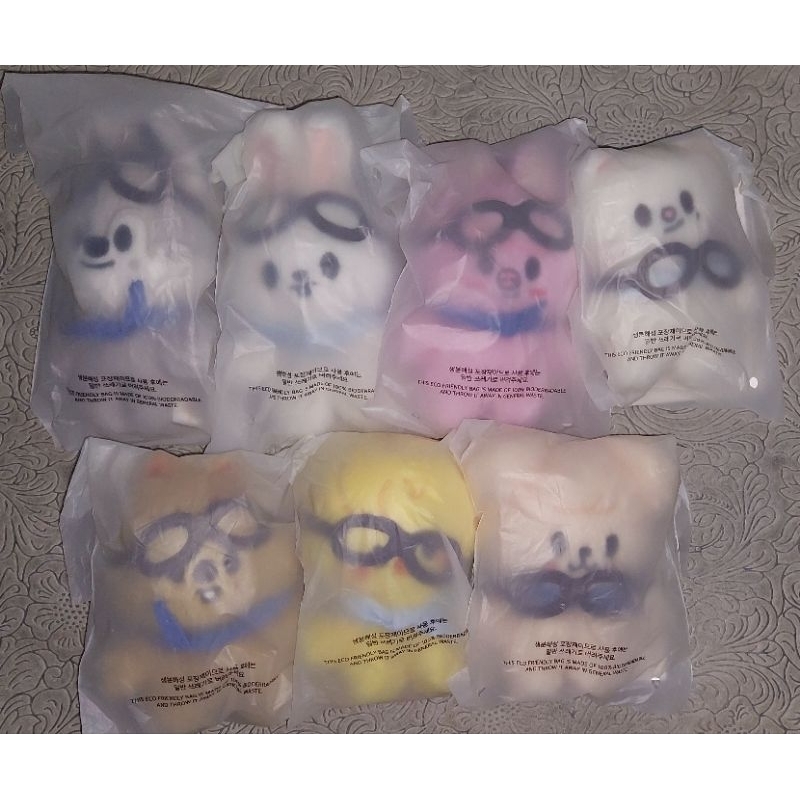 Official Plushie Skzoo Pilot 10cm Wolfchan Bbokari Jiniret PuppyM Foxy ...