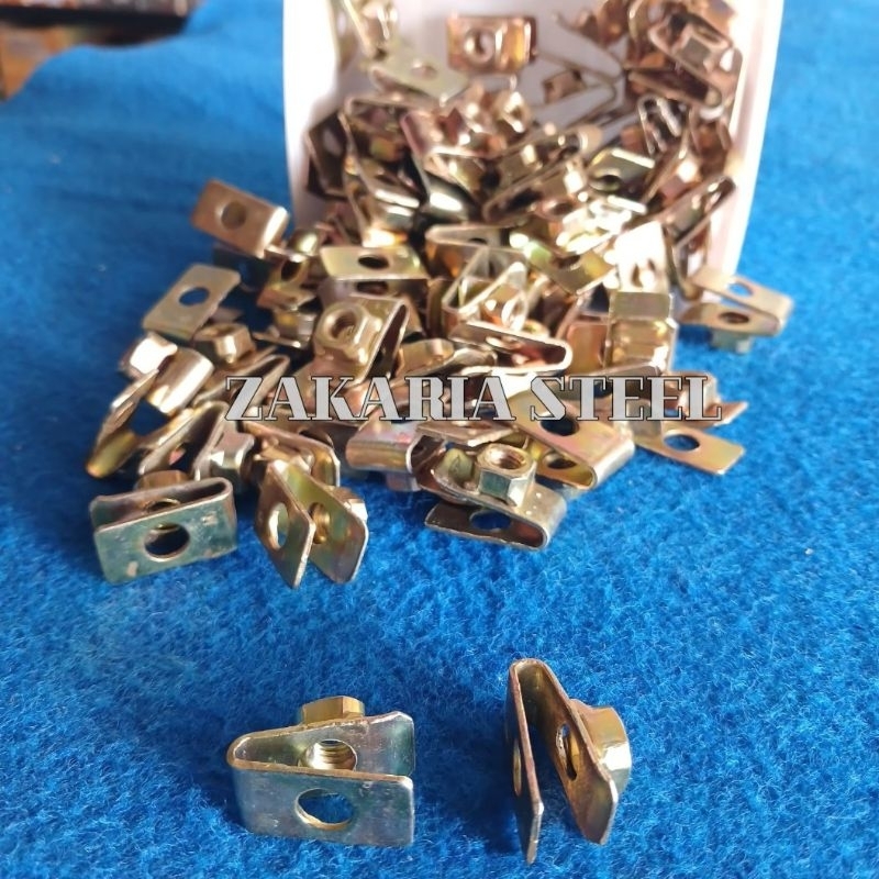 WELDING NUT M6 CLIP (10 AN KEY BOLT) | Shopee Malaysia