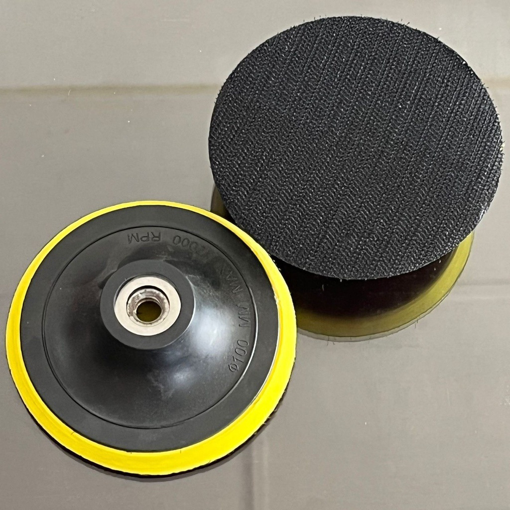 4" inch Velcro Round Sandpaper Pad | Shopee Malaysia