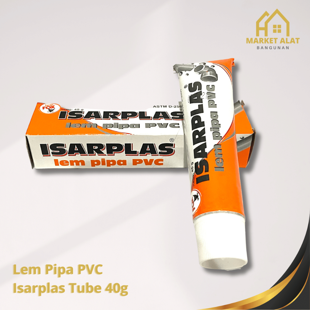 PVC Isarplas Tube Pipe Glue 40 Grams / Isarplast Glue Pralon Paralon ...