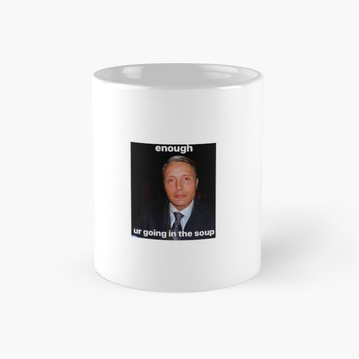 Ceramic Mug | GIFT | Gift | Hampers | Mads Mkkelsen hannibal meme ...
