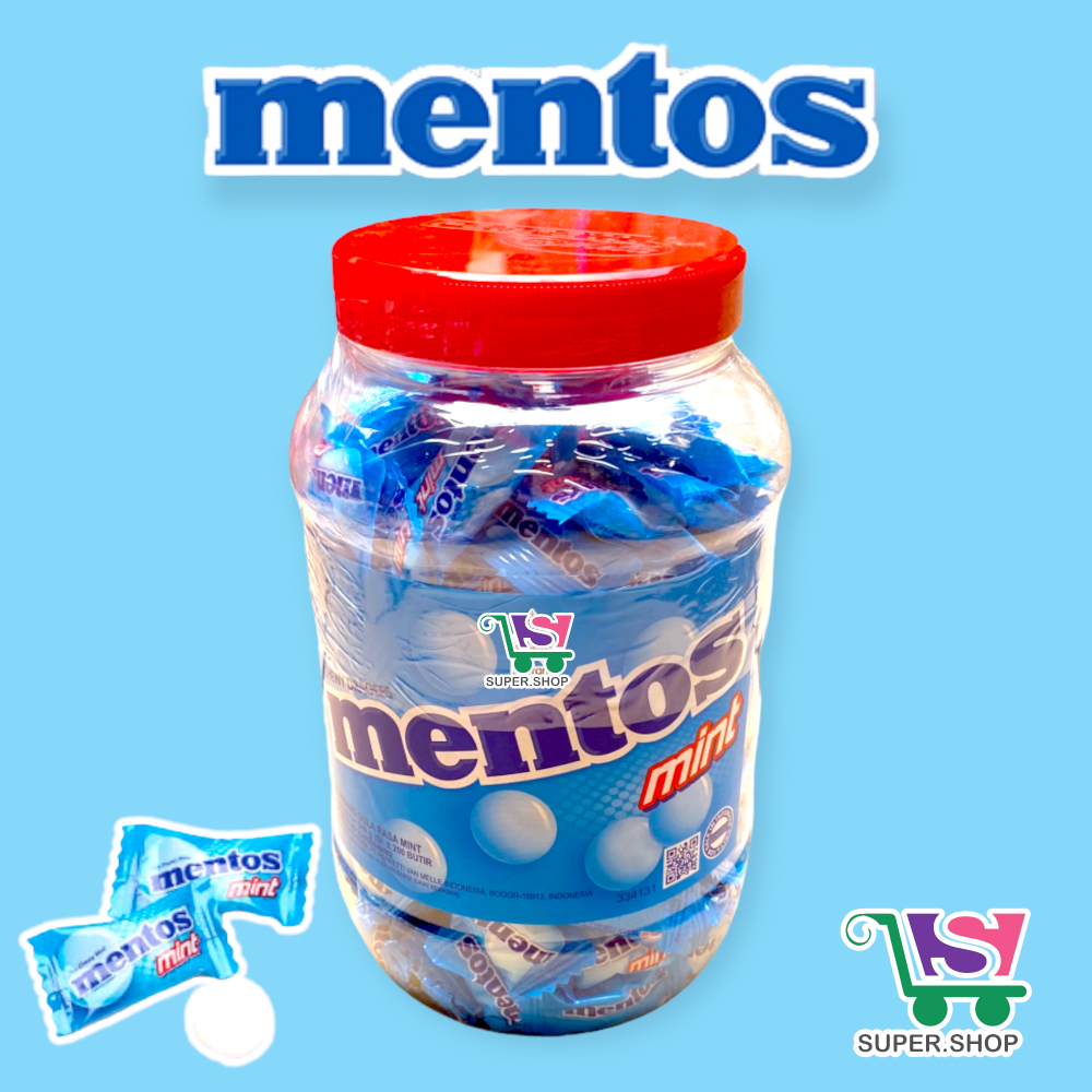Mentos Mint Candy JAR (200 pcs) | Shopee Malaysia