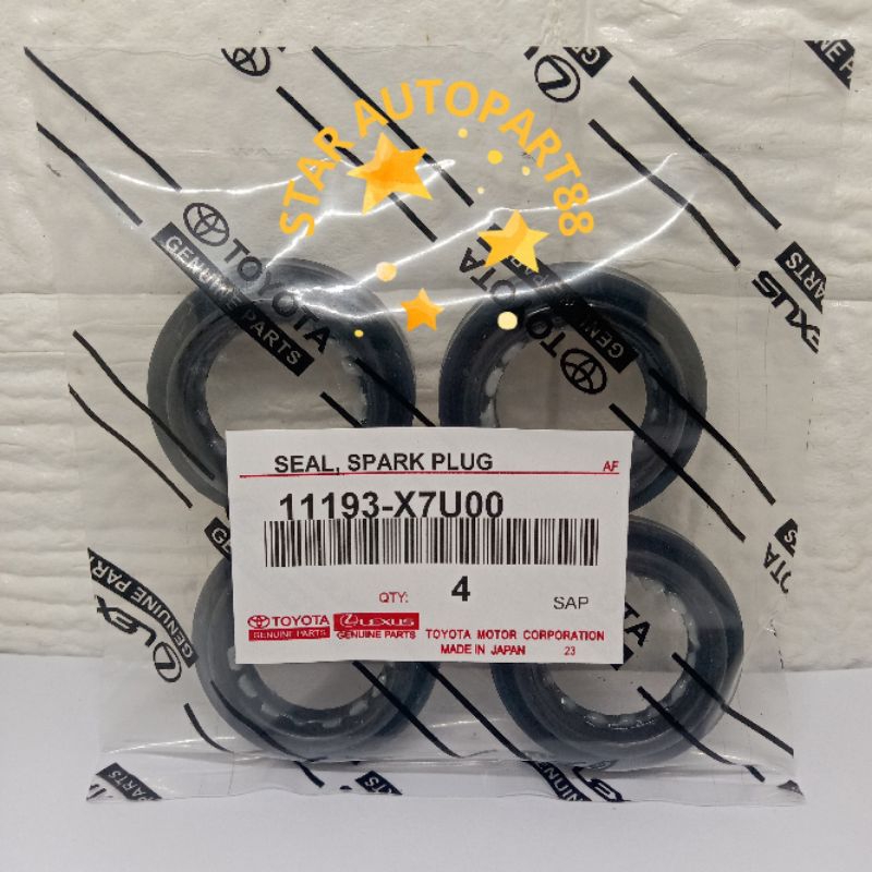 Toyota New Avanza Veloz Rush Vios Yaris Agya Spark Plug Seal Price 1set ...