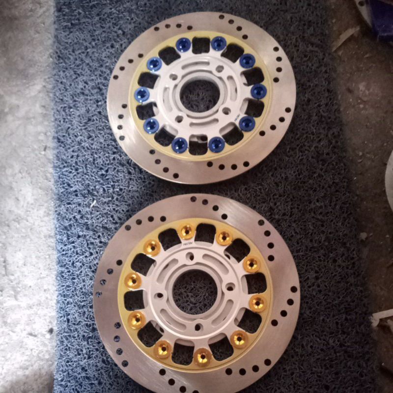 New MX Rear Disc Adapter Use Front Disc 220 Jupiter MX floating Rear ...