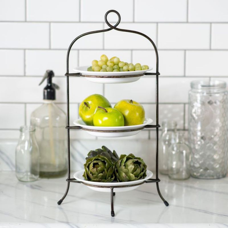 Aesthetic Plate Storage Celebration Tote Plate Rack | Shopee Malaysia
