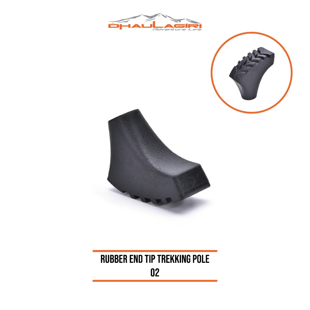 Rubber End Tip Trekking Pole 02/ Rubber Trekking Pole Tip Cap | Shopee ...
