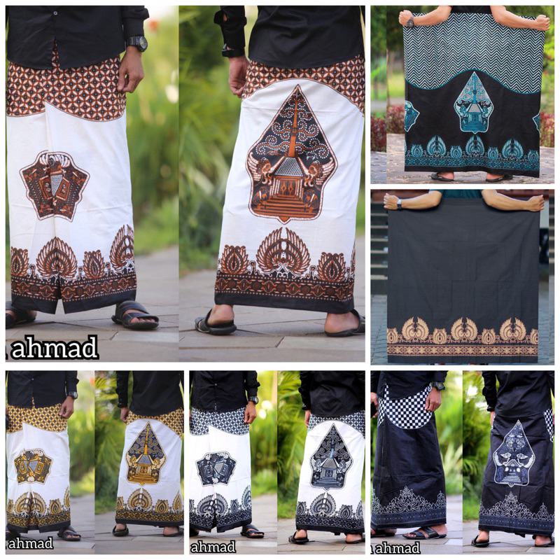 Fine Batik Sarong with Gunungan Puppet Motif/Batik Sarong/Gus Azmi ...