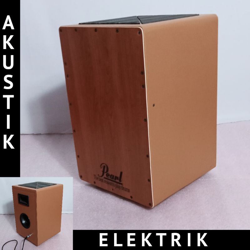 Cajon Acoustic Electric cajon kahon premium kajon Electric drum box ...