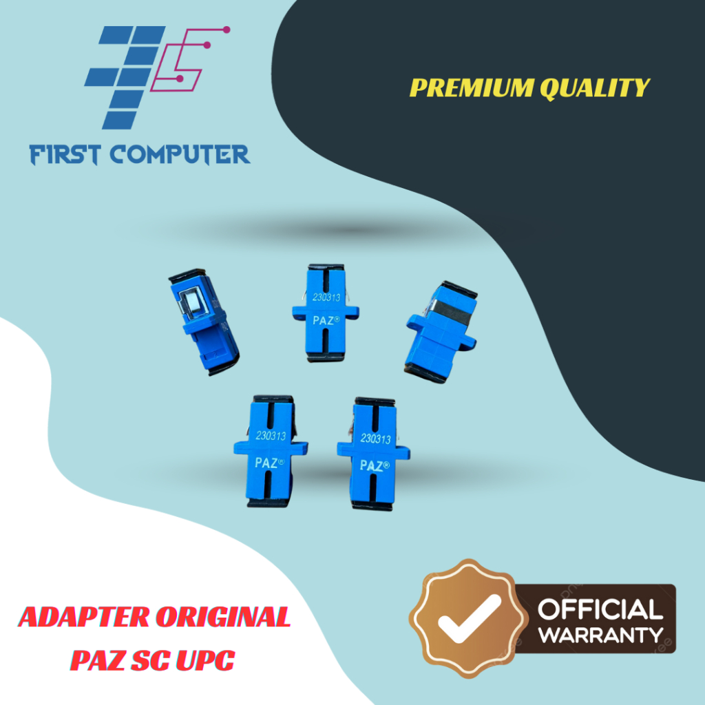 Original SC UPC PAZ Fiber Optic Adapter, 50 packs | Shopee Malaysia
