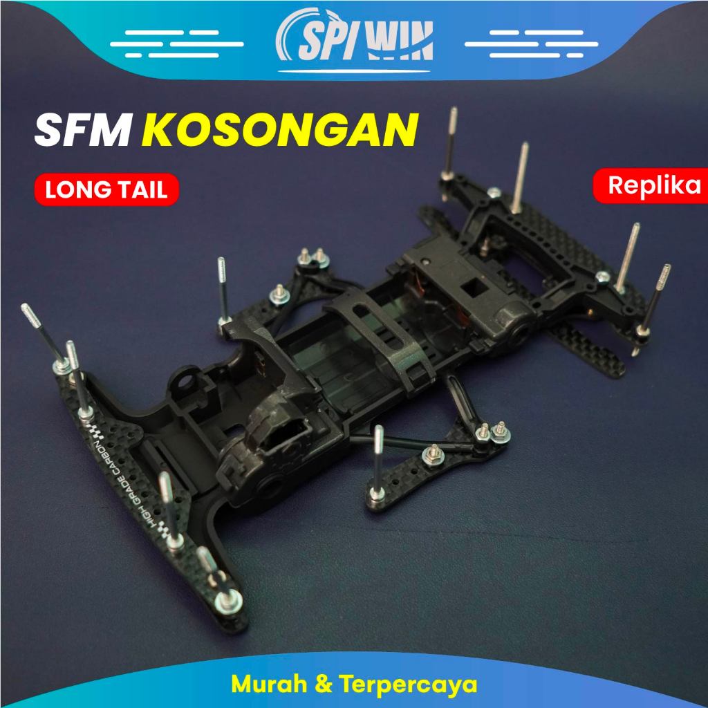 Tamiya Empty Damper Style SFM Chassis Carbon Original and Project D ...