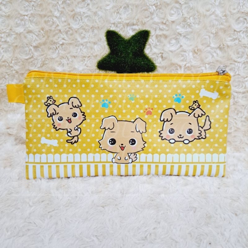 Yellow Chibimaru Dog Pouch 23x11 L Long Yellow Chibimaru Dog Wallet L ...