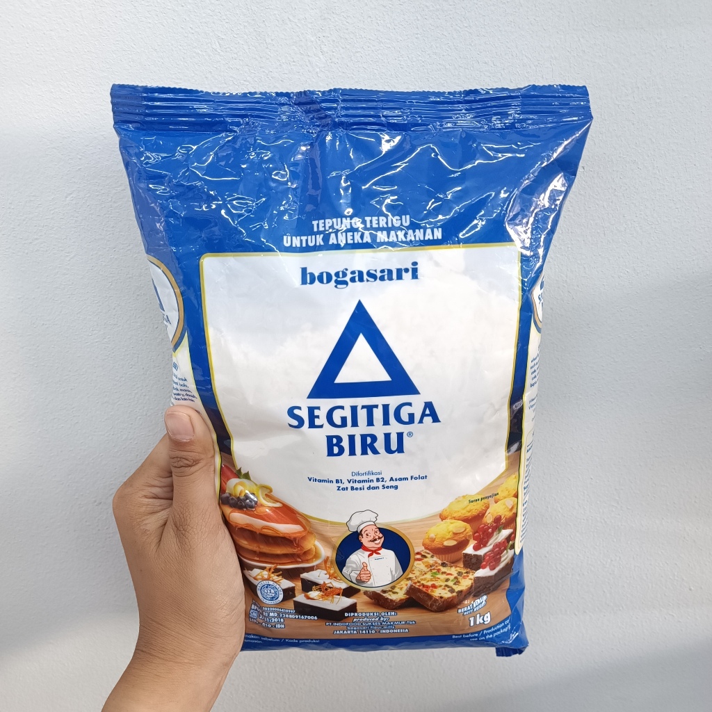 Premium Blue Triangle Wheat Flour 1KG | Shopee Malaysia
