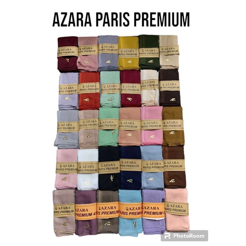 Business Package (10 Pcs) Paris Rectangular Hijab 2 sides & 4 Sides By ...