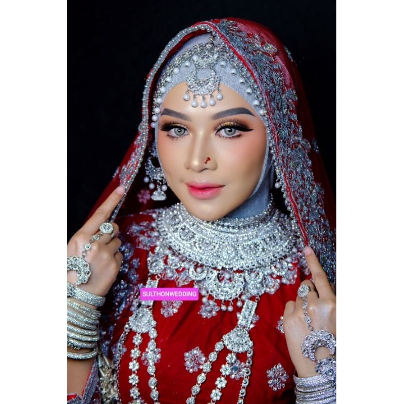 Forehead decoration Indian headdress (ulthika) big and new mattapathi ...