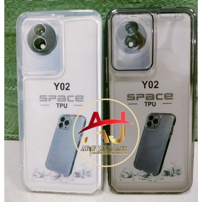 Vivo Y02/Y02T Transparent Clear Softcase Silicone Vivo Y02/Y02T ...
