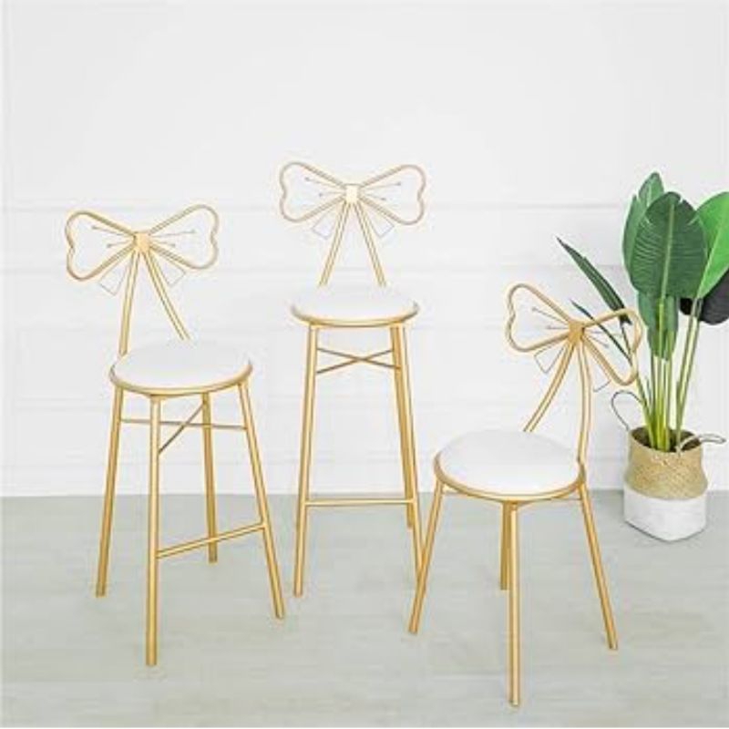 Ribbon Chair | Butterfly Chair2 | Aesthetic Bar Chair | Shopee Malaysia