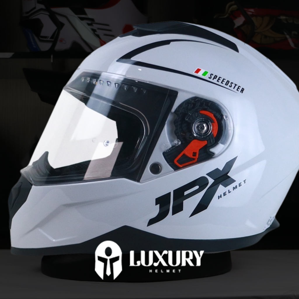 Jpx Valkyrie X-819 Helmet - Solid - (Visor Clear) | Shopee Malaysia