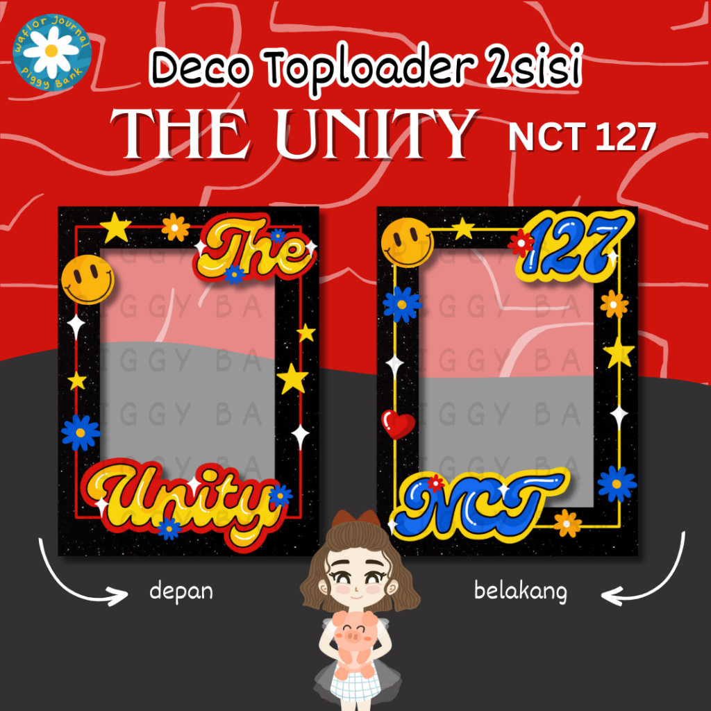 Piggybank- THE UNITY NCT 127 MEMBER Toploader Deco (Photocard Holder ...